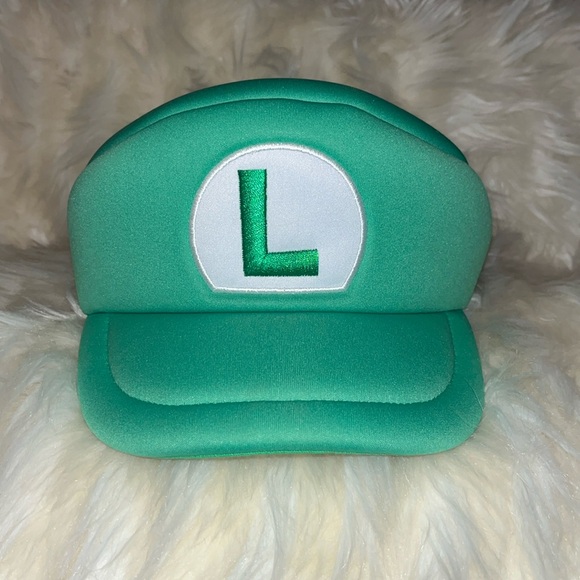 Nintendo | Accessories | Sper Mario Luigi Hat From Gamestop | Poshmark